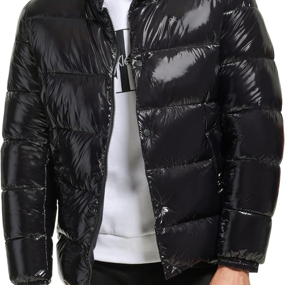 Calvin Klein | Jackets & Coats | Black This Puffer Jacket Is Designed ...